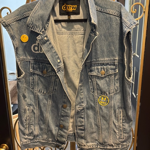 drew house | Jackets & Coats | Justin Bieber Drew House Denim Jacket ...